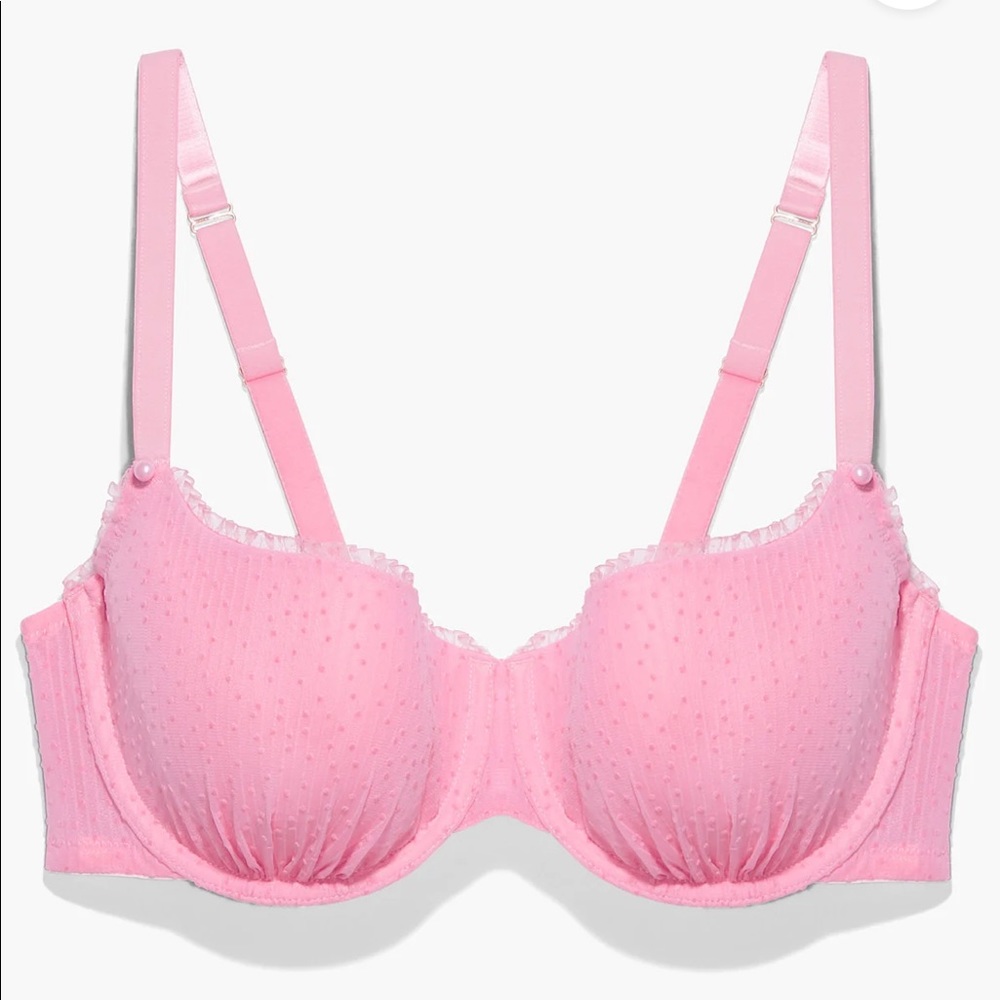 Back To The Boudoir Balconette Bra (Size 38d) Lilac P… - Gem